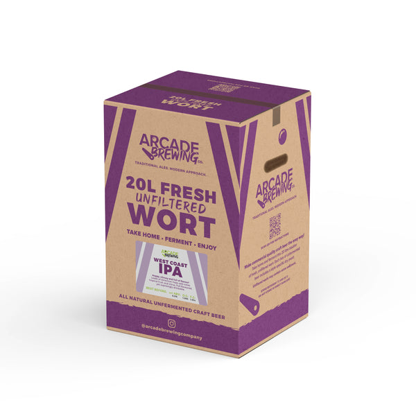 Arcade Brewing West Coast IPA Wort – Noble Grape